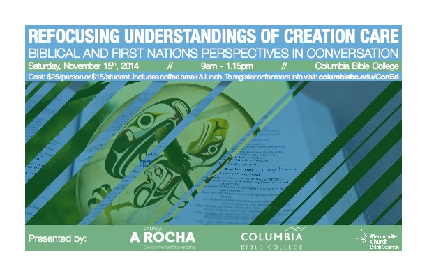 Refocusing understandings of creation care: Biblical and First Nations ...